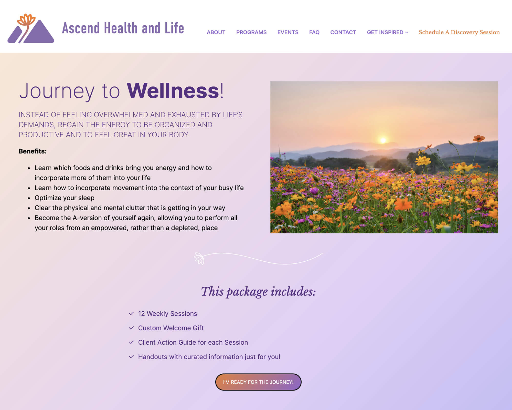 Programs - Ascend Health and Life